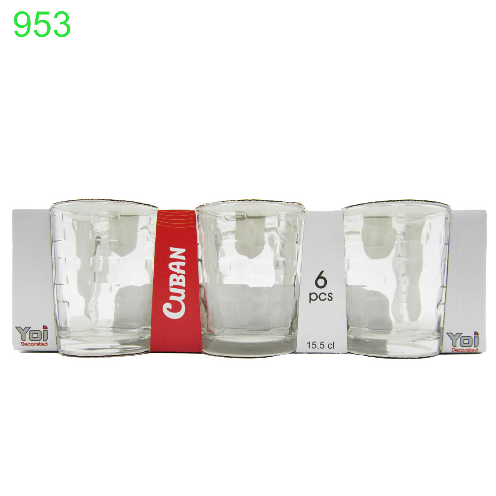 Чаши за алкохол Uniglass Cuban 6бр !!! ПРИ НАД 6 КОМПЛЕКТА - VSI4KO BG