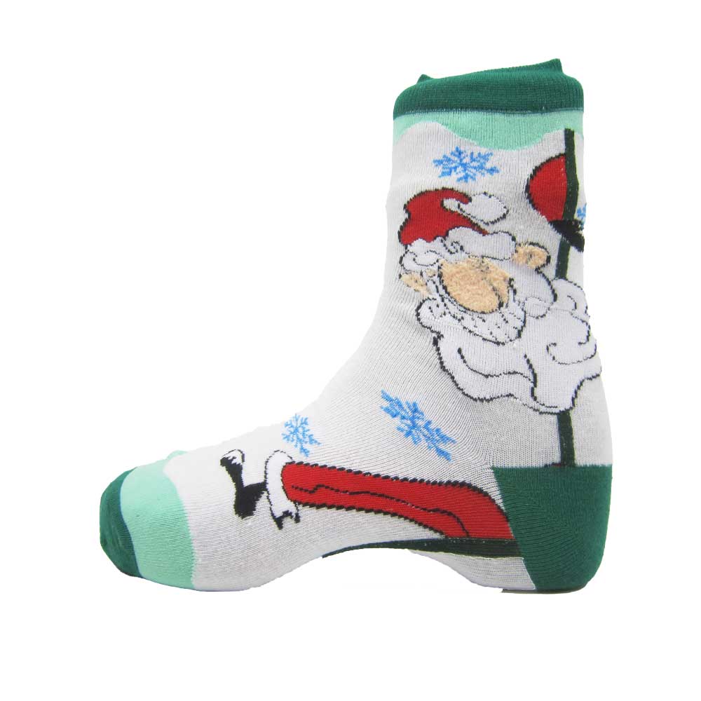 Чорап мъжки Leonfit Коледа 100% памук 41-47 10бр 1.20лв/бр - VSI4KO BG