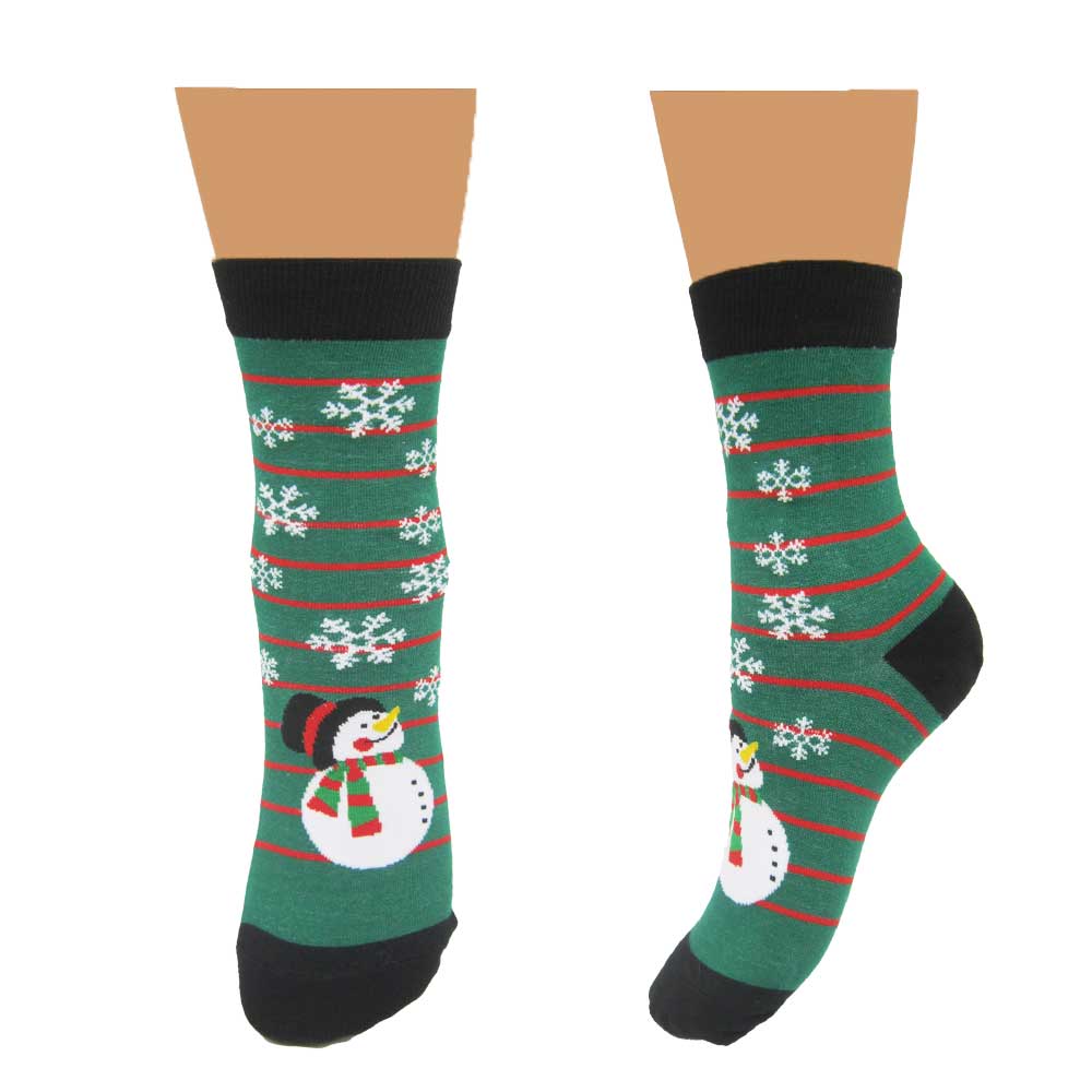 Чорап дамски Leonfit Коледа 100% памук 37-41 10бр 1.20лв/бр - VSI4KO BG