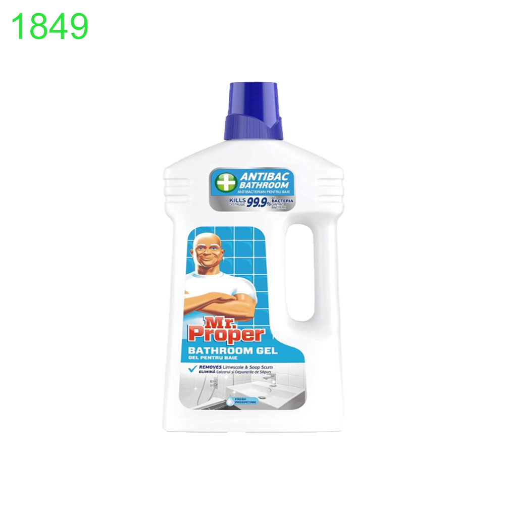 Гел препарат за почистване на баня Mr. Proper 1л !!! ПРИ НАД 6 БРОЯ ...
