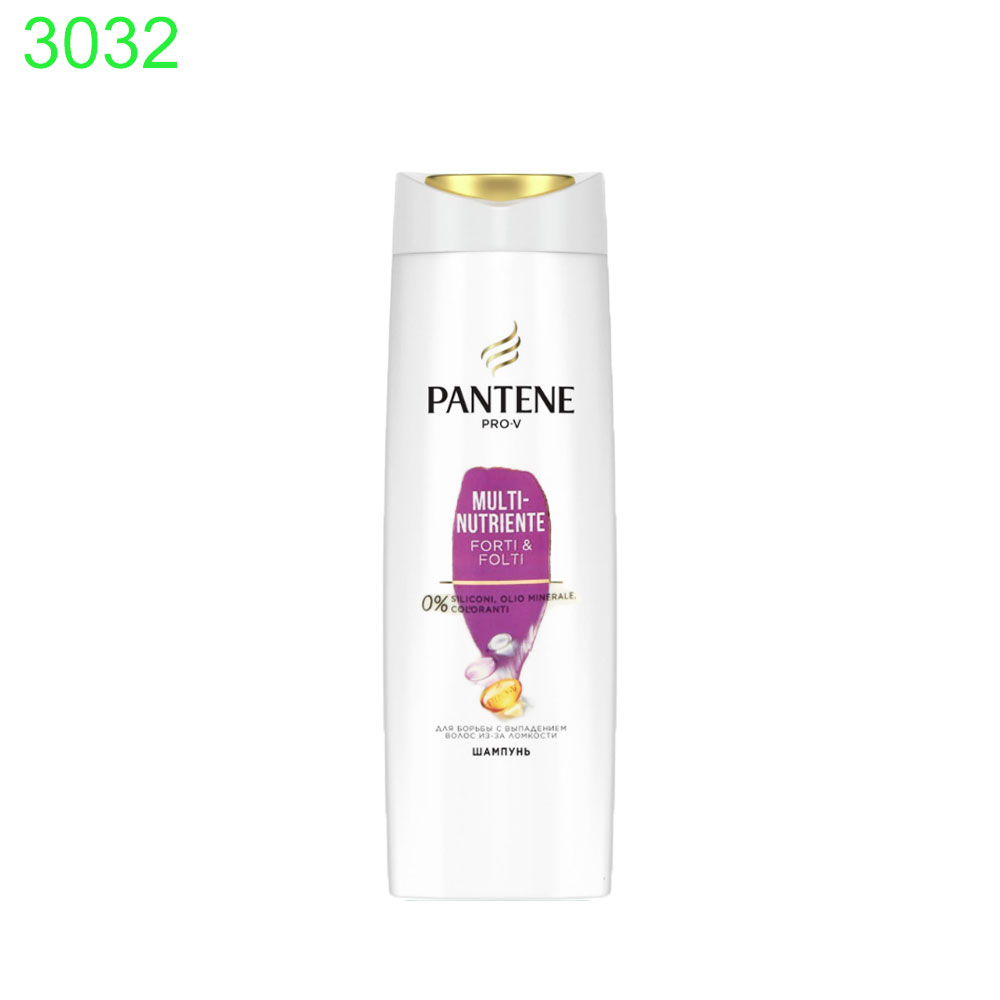 Шампоан Pantene Pro V Multi Nutriente Forti and Folti (удебелява и ...